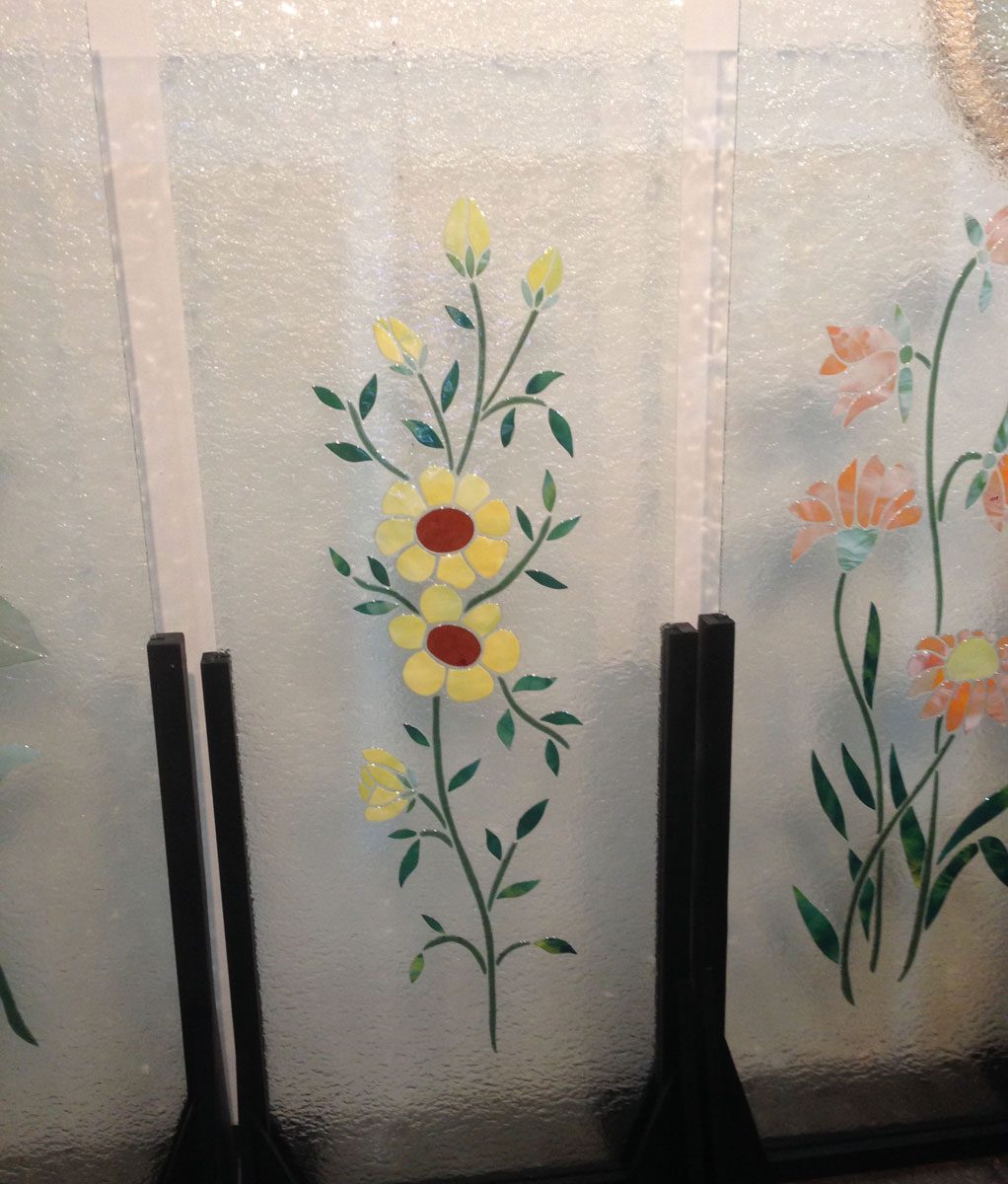 Pannelli porte decorati | Vetreria Ligi
